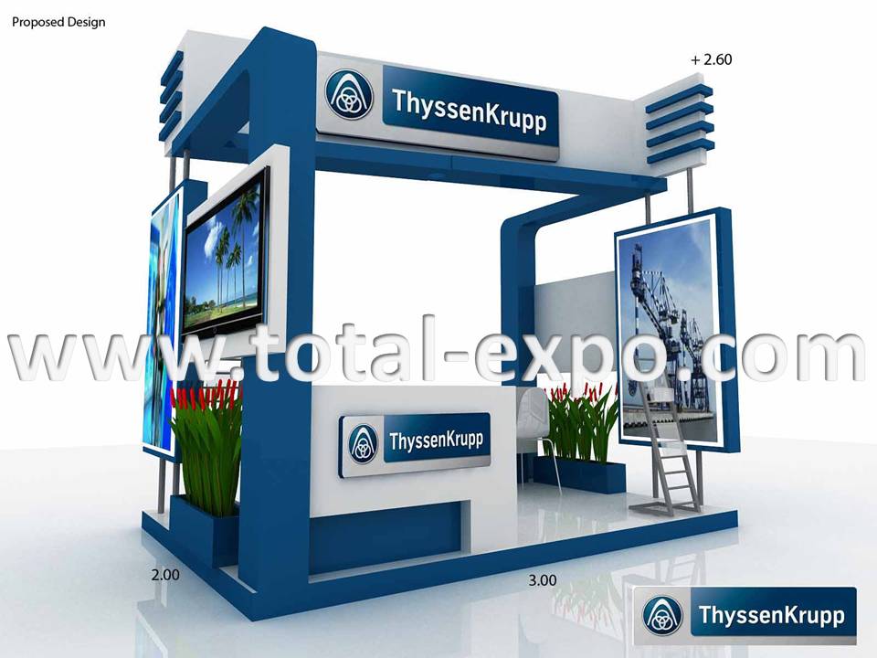 Design Stand Booth Pameran Exhibition 3 x 2 | EXHIBITION CONTRACTOR ...