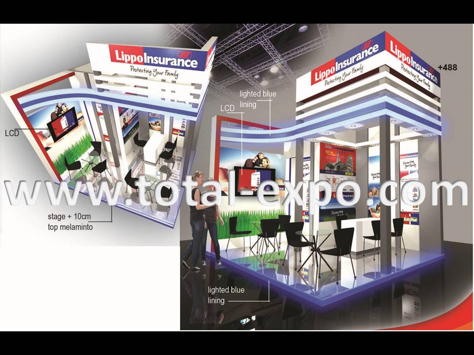 Design Stand Pameran 3 x 4 | EXHIBITION CONTRACTOR JAKARTA INDONESIA